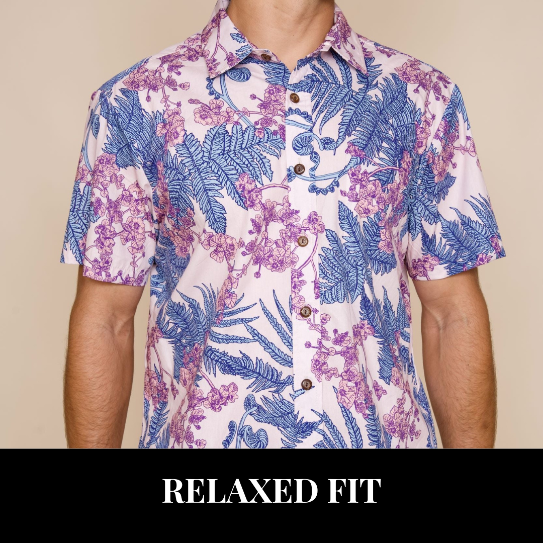 Men's Relaxed Fit Aloha Shirts – David Shepard Hawaiʻi