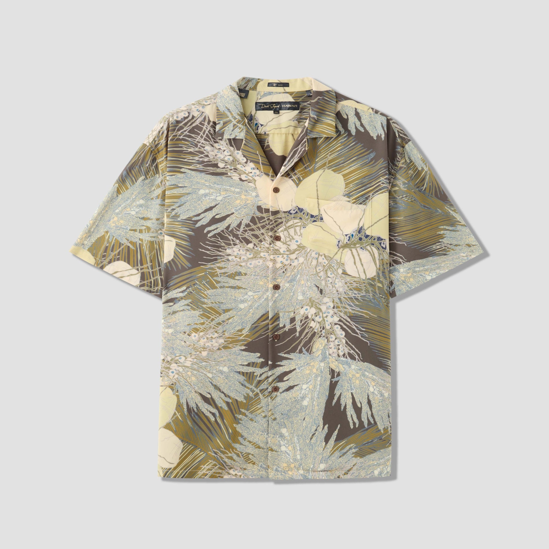 Iron Free Aloha Shirt - Coconut Vintage Cut — David Shepard – David ...