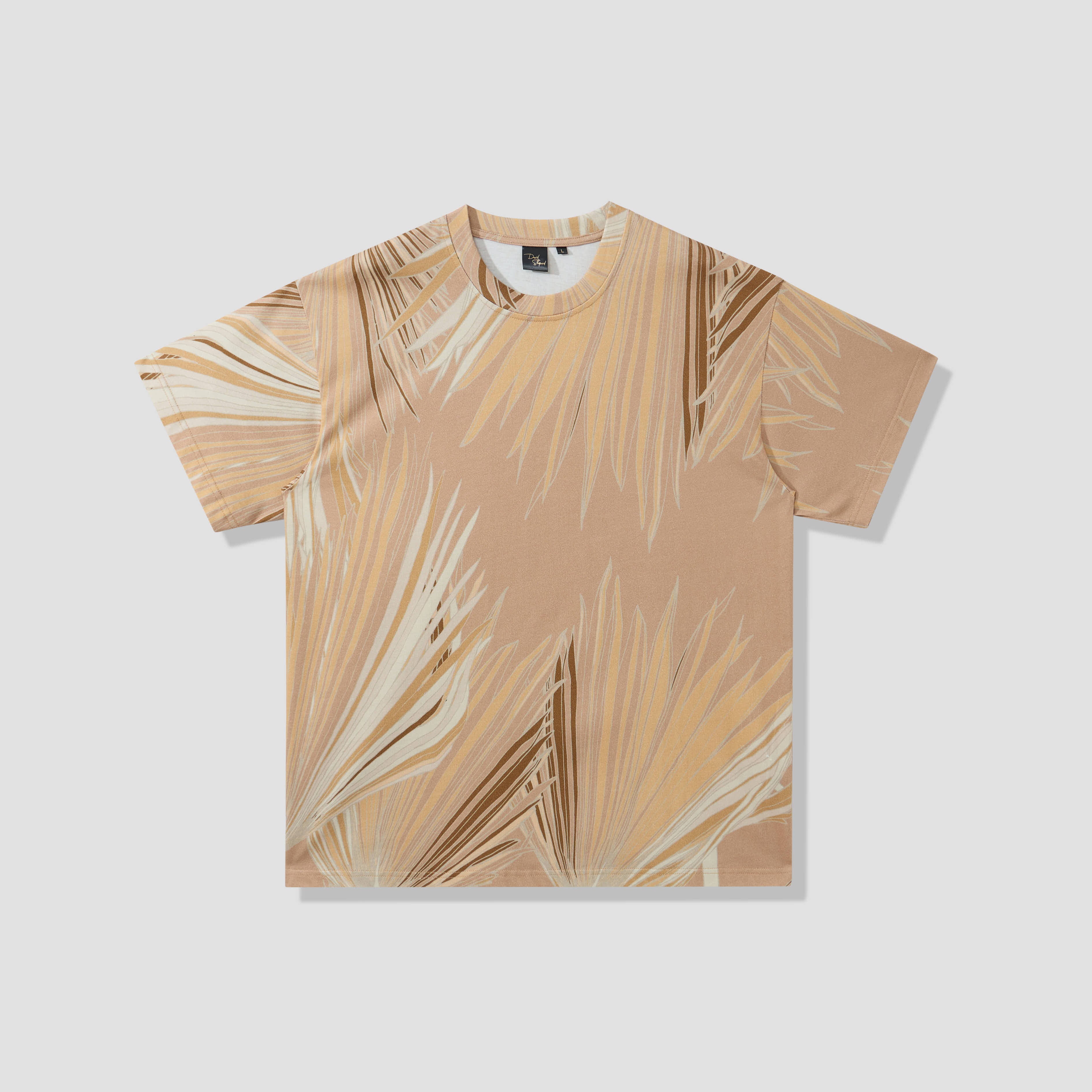 Loulu Beige T-Shirt – David Shepard – David Shepard Hawaiʻi